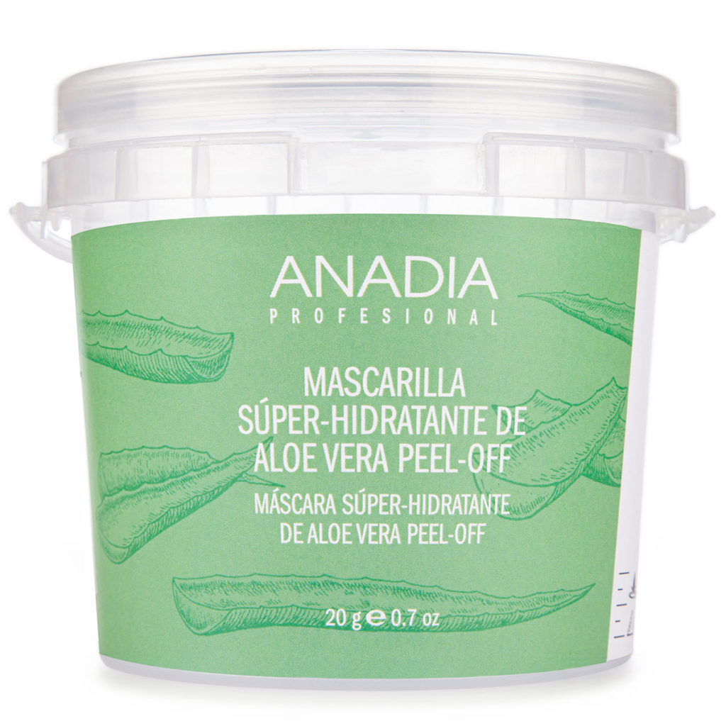 Mascarilla Súper Hidratante De Aloe Vera Peel Off Anadia Profesional